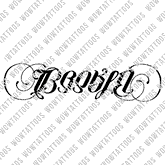 WowTattoos.com - Home of Mark Palmer - The Ambigram Artist – Wow ...