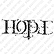 Faith / Hope Ambigram Tattoo Instant Download (Design + Stencil) STYLE ...