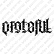Grateful / Blessed Ambigram Tattoo Instant Download (Design + Stencil ...